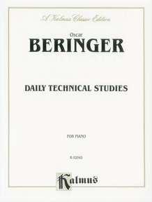 Beringer, Daily Technical Studies for Piano: Piano Book: Oscar Beringer ...