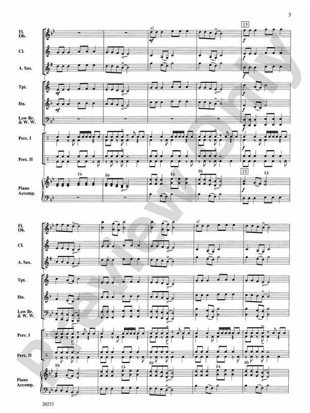 A Kwanzaa Celebration: Score: Concert Band Score - Digital Sheet Music ...