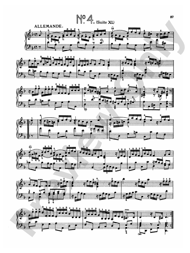 Handel: Suites and Chaconnes (Volume II): 4. Suite in D Minor Part ...