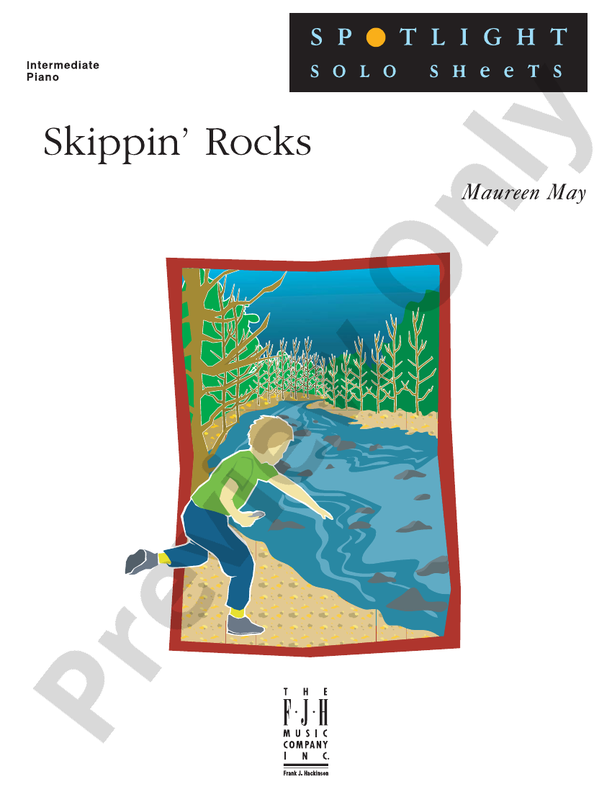 Skippin' Rocks: Piano: Maureen May - Digital Sheet Music Download
