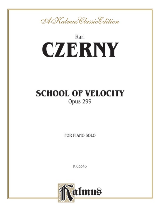 Czerny: School of Velocity, Op. 299 (Complete): No. 17 Part - Digital ...