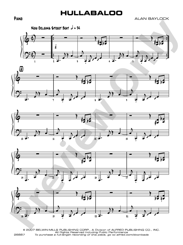 Hullabaloo: Piano Accompaniment: Piano Accompaniment Part - Digital ...