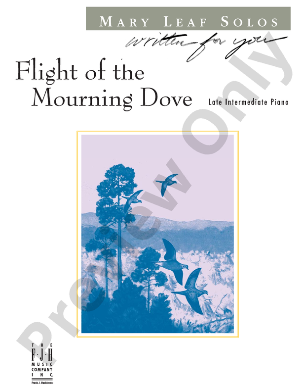 Flight of the Mourning Dove: Piano: Mary Leaf - Digital Sheet Music ...