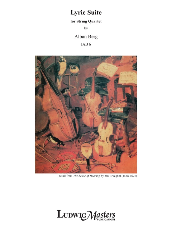 Lyric Suite, IAB 6: String Duo & Ensemble, Quartet, Conductor Score & Parts: Alban Berg | Sheet ...