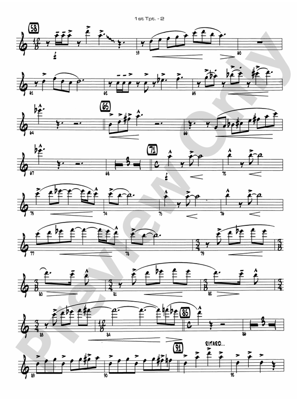 Channel One Suite: 1st B-flat Trumpet: 1st B-flat Trumpet Part ...