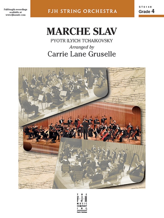 Marche Slav: String Orchestra Conductor Score & Parts: Pyotr Ilyich ...