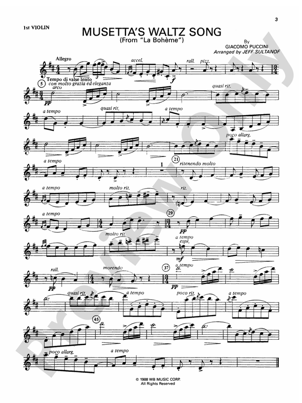 Great Classical Themes: 1st Violin: 1st Violin Part - Digital Sheet ...