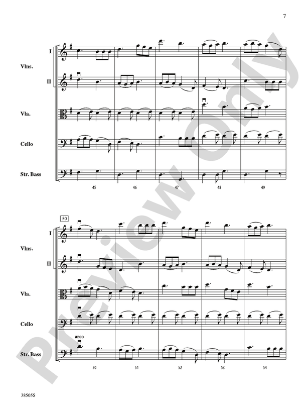 A Wisconsin Tableau: String Orchestra Conductor Score & Parts: Carrie Lane Gruselle - Digital ...