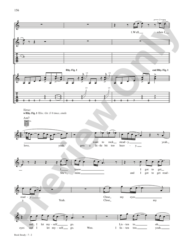 Rock Steady: Guitar: Bad Company - Digital Sheet Music Download