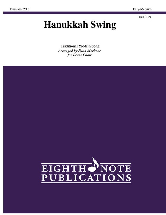 Hanukkah Song: Brass Choir Score & Parts | Sheet Music