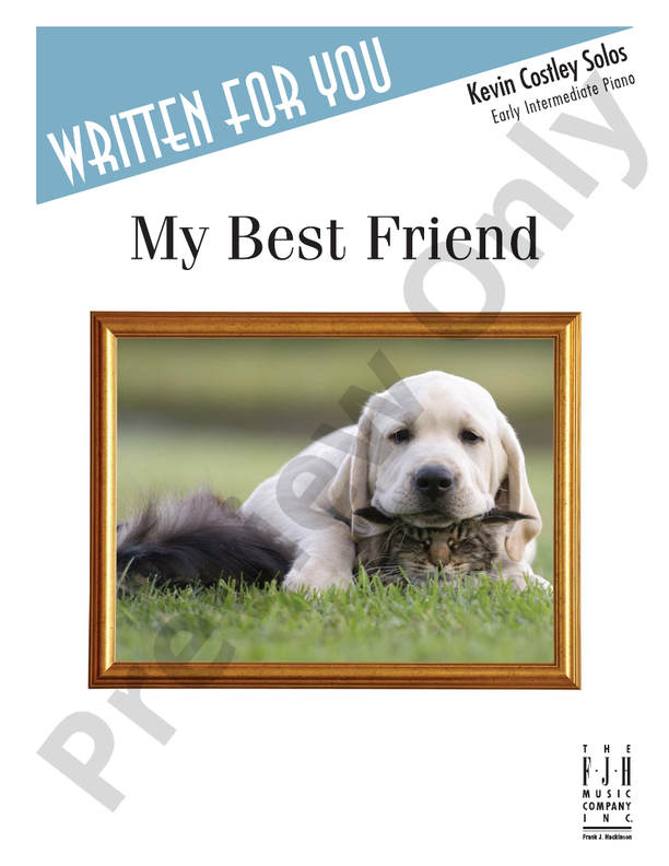 My Best Friend: Piano: Kevin Costley - Digital Sheet Music Download