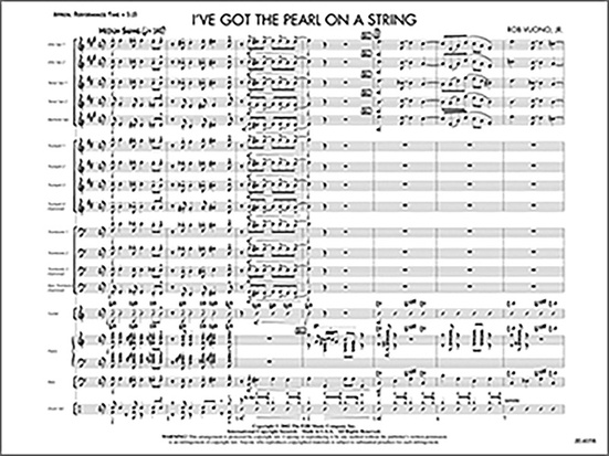 I've Got the Pearl on a String: Optional Bass Trombone: Optional Bass ...