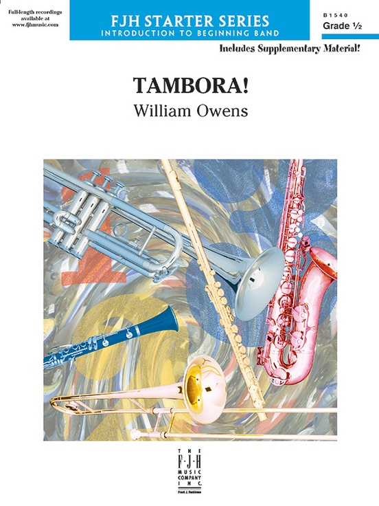 Tambora!: Score: : William Owens - Digital Sheet Music Download