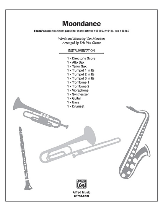 Moondance: 3rd B-flat Trumpet: 3rd B-flat Trumpet Part - Digital Sheet ...