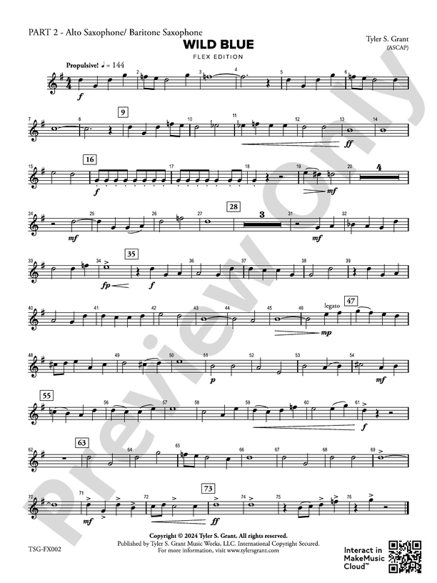 Wild Blue: Part 2 - E-flat Instruments: Part 2 - E-flat Instruments ...