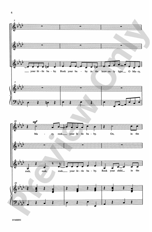 Mary, Mary: SSA Choral Octavo: Mary Donnelly - Digital Sheet Music Download