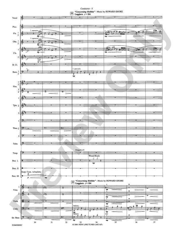 The Lord of the Rings: The Fellowship of the Ring, Symphonic Suite from ...