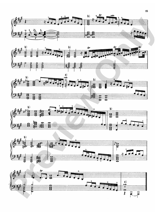Handel: Suites (Volume I): Suite in A Major Part - Digital Sheet Music ...