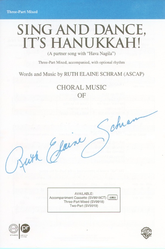 Sing and Dance, It's Hanukkah!: : Ruth Elaine Schram | Sheet Music