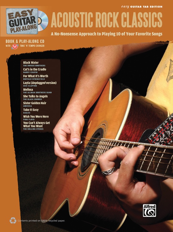 Easy Guitar Play-Along: Acoustic Rock Classics: | Sheet Music