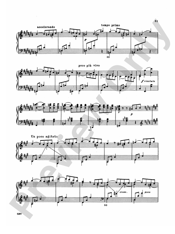 Rimsky-Korsakov: Piano Solos, Volume II: Valse, Op. 15, No. 1 Part ...