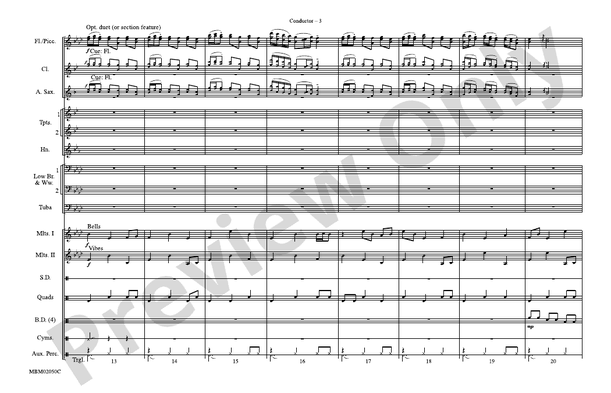 Harry Potter and the Sorcerer's Stone, Part II: Score: Marching Band ...