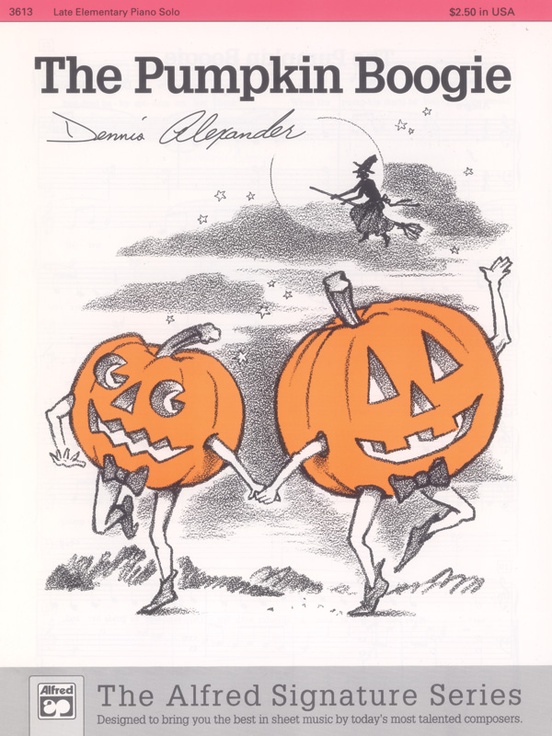 The Pumpkin Boogie: Piano Sheet: Dennis Alexander | Sheet Music