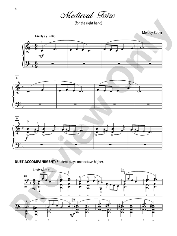 Grand One-Hand Solos for Piano, Book 2: 8 Elementary Pieces for Right ...