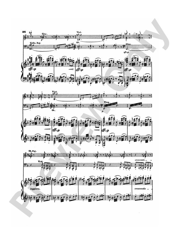 Litolff: Concerto Symphonique, Op. 102: Scherzo Part - Digital Sheet ...