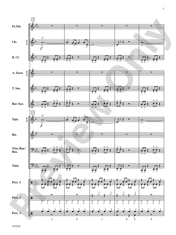 Heavy Metal: Score: Concert Band Score - Digital Sheet Music Download
