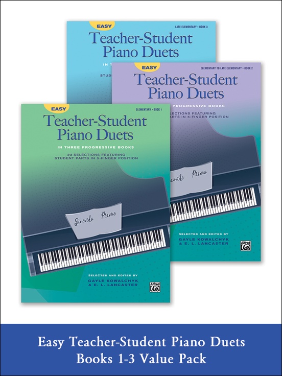 Easy Teacher-Student Piano Duets 1-3 (Value Pack): Piano Packet | Sheet ...