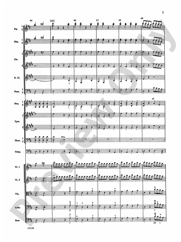 The Marriage of Figaro -- Overture: Full Orchestra Conductor Score ...