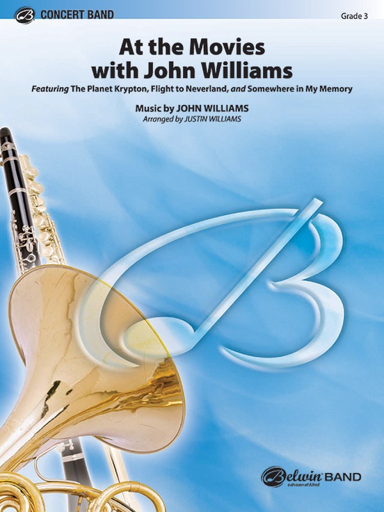 At the Movies with John Williams: Concert Band Conductor Score & Parts ...
