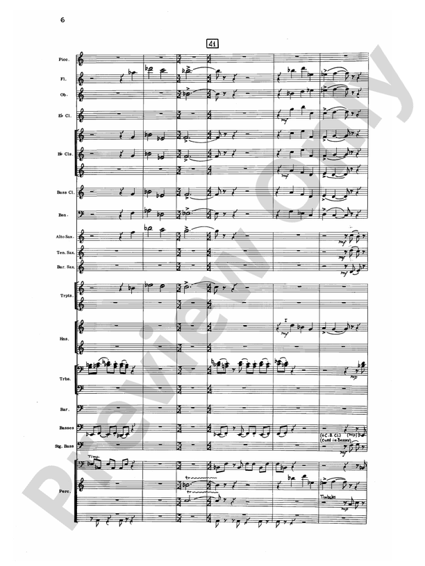 Liturgical Music for Band, Op. 33: Concert Band Conductor Score & Parts ...