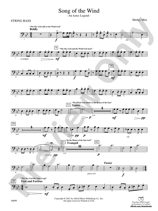 Song of the Wind: (wp) String Bass: (wp) String Bass World Part ...