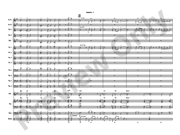Puffy Taco: Score: Jazz Ensemble Score - Digital Sheet Music Download