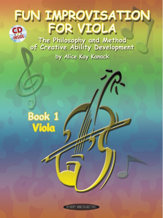 Fun Improvisation for Viola: Viola Book & CD | Sheet Music