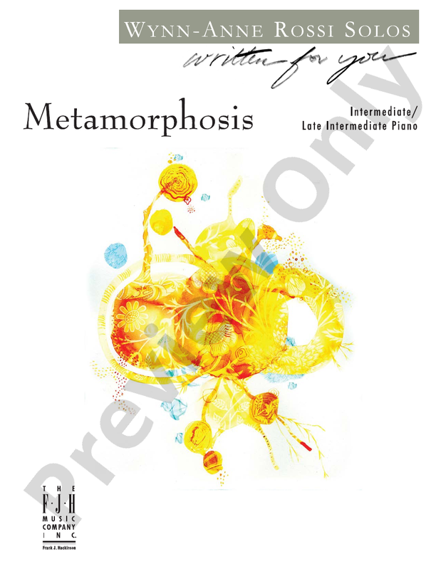 Metamorphosis: Piano: Wynn-Anne Rossi - Digital Sheet Music Download