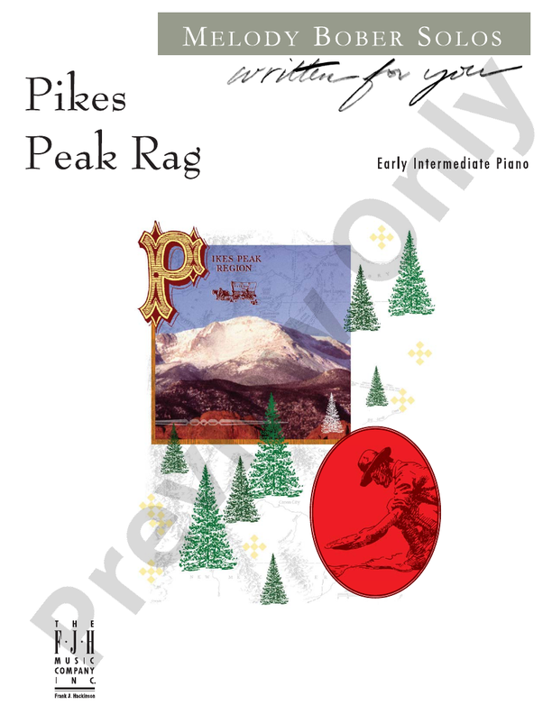 Pikes Peak Rag: Piano: Melody Bober - Digital Sheet Music Download
