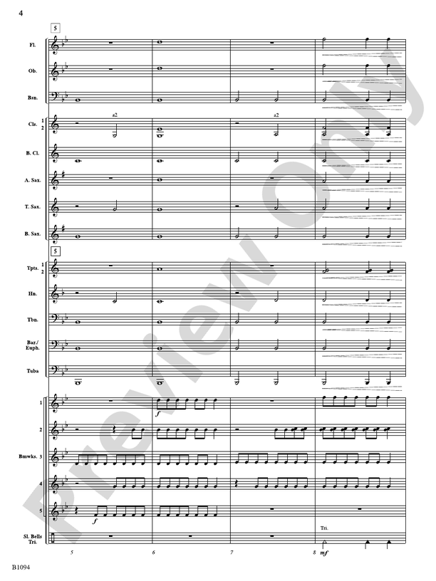 Boomwhacker® Bagatelle: Score: Concert Band Score: Kevin Lepper ...