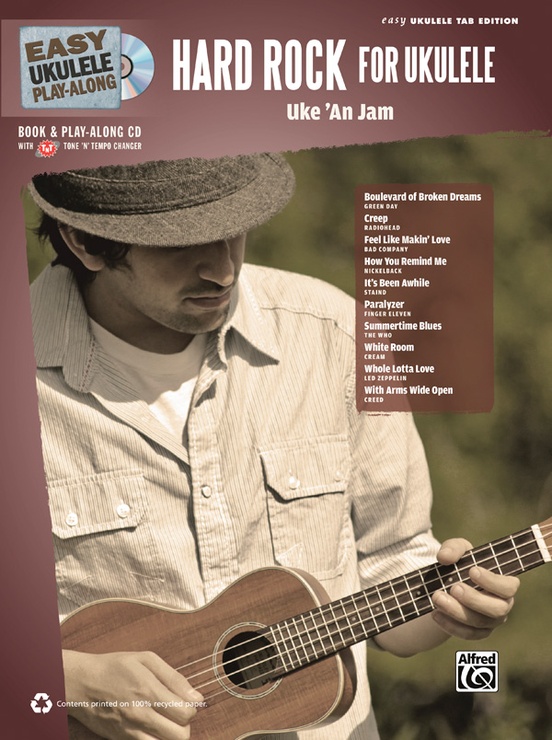 Easy Ukulele Play-Along: Hard Rock for Ukulele: | Sheet Music