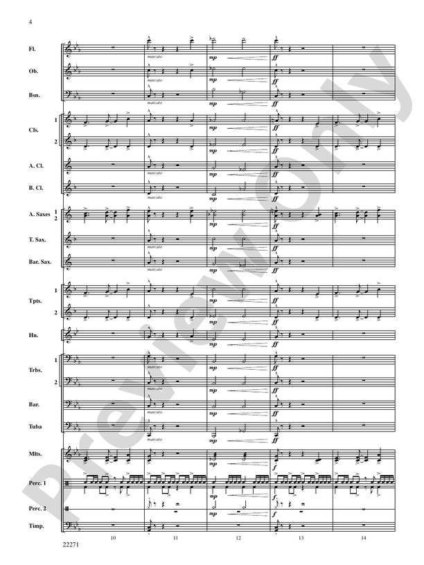 Nemesis: Concert Band Conductor Score & Parts: Gary Fagan - Digital ...