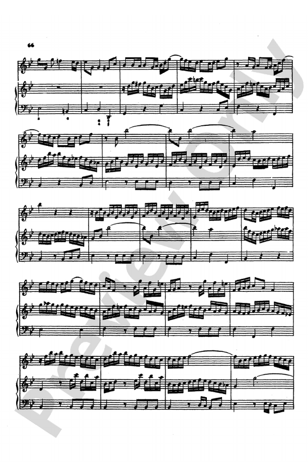 Bach: Various Works: Sonata for Violin or Flute and Clavier, G Minor ...