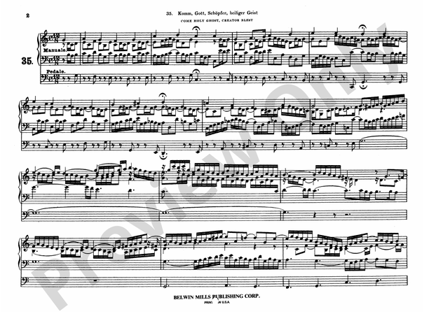 Bach: Complete Organ Works, Volume VII: Come Holy Ghost, Creator Blest ...