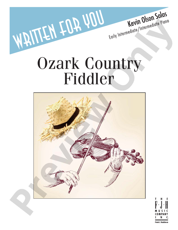Ozark Country Fiddler: Piano: Kevin Olson - Digital Sheet Music Download