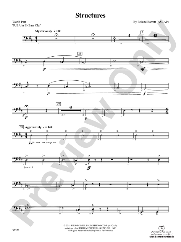 Structures: (wp) E-flat Tuba B.C.: (wp) E-flat Tuba B.C. World Part ...