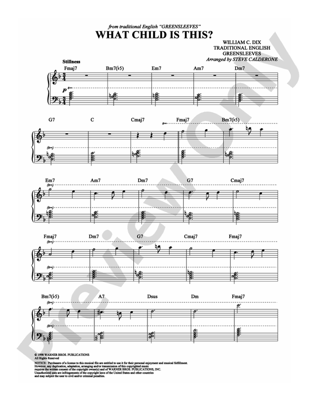 What Child Is This?: Piano: William C. Dix - Digital Sheet Music Download