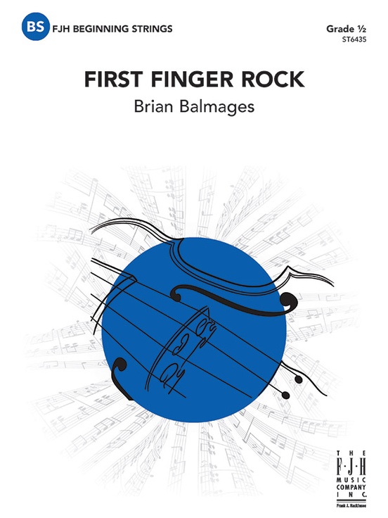 First Finger Rock: String Orchestra Conductor Score & Parts: Brian ...