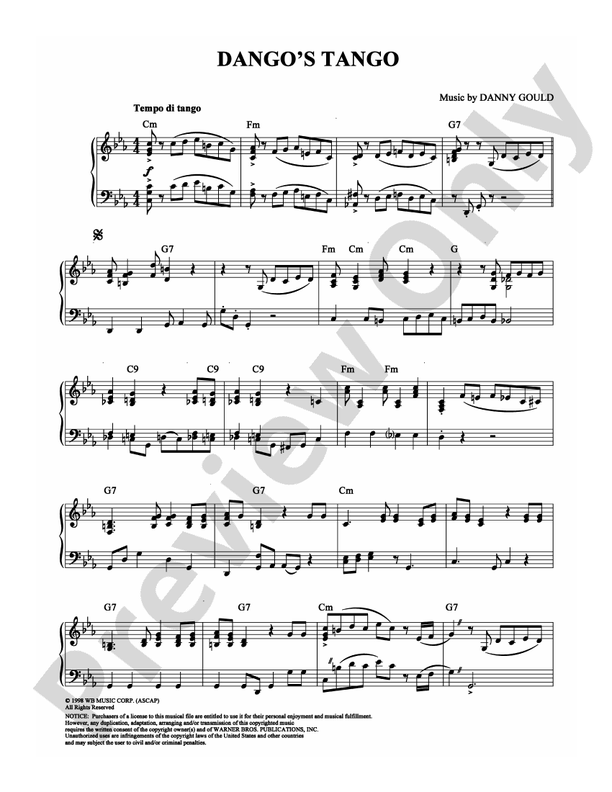 Dango's Tango: Piano: Viveza - Digital Sheet Music Download