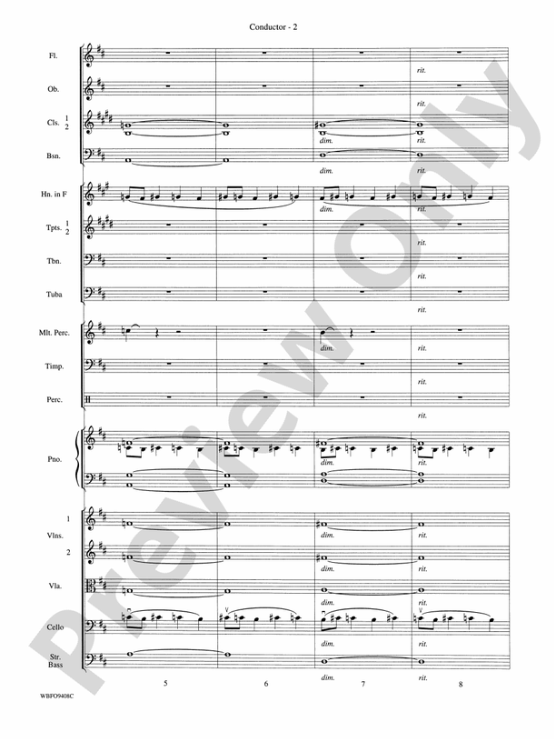 Rhapsody in Blue: Full Orchestra Conductor Score & Parts: George ...